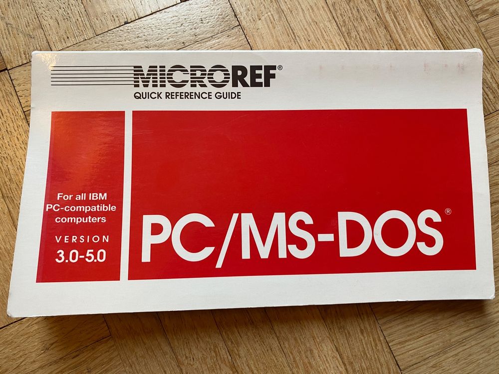 PC/MS-DOS Quick reference guide | Kaufen auf Ricardo