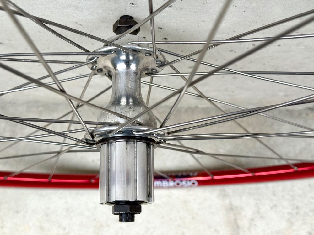 Campagnolo Mirage AMBROSIO 28" Rennvelo Laufradsatz LRS ** (Gebraucht ...