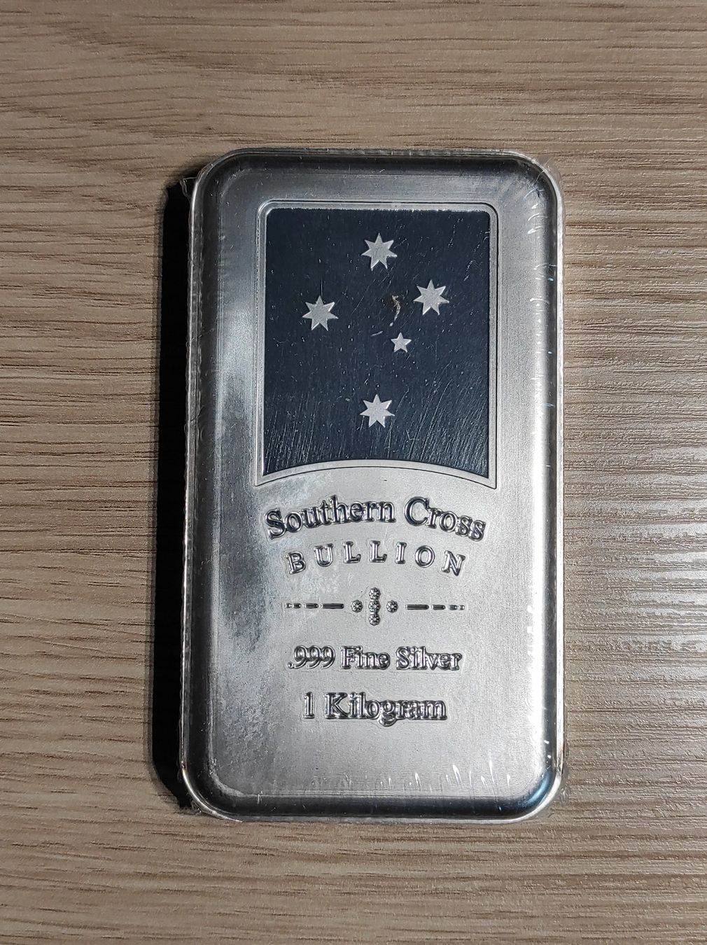 Southern Cross Bullion, 1 kg Feinsilber Barren, Neu OVP (Gebraucht) in ...