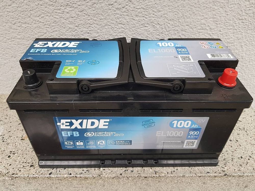 Autobatterie, neu, 100Ah, EFB, start / stop, auch SA / SO! (Neu und ...