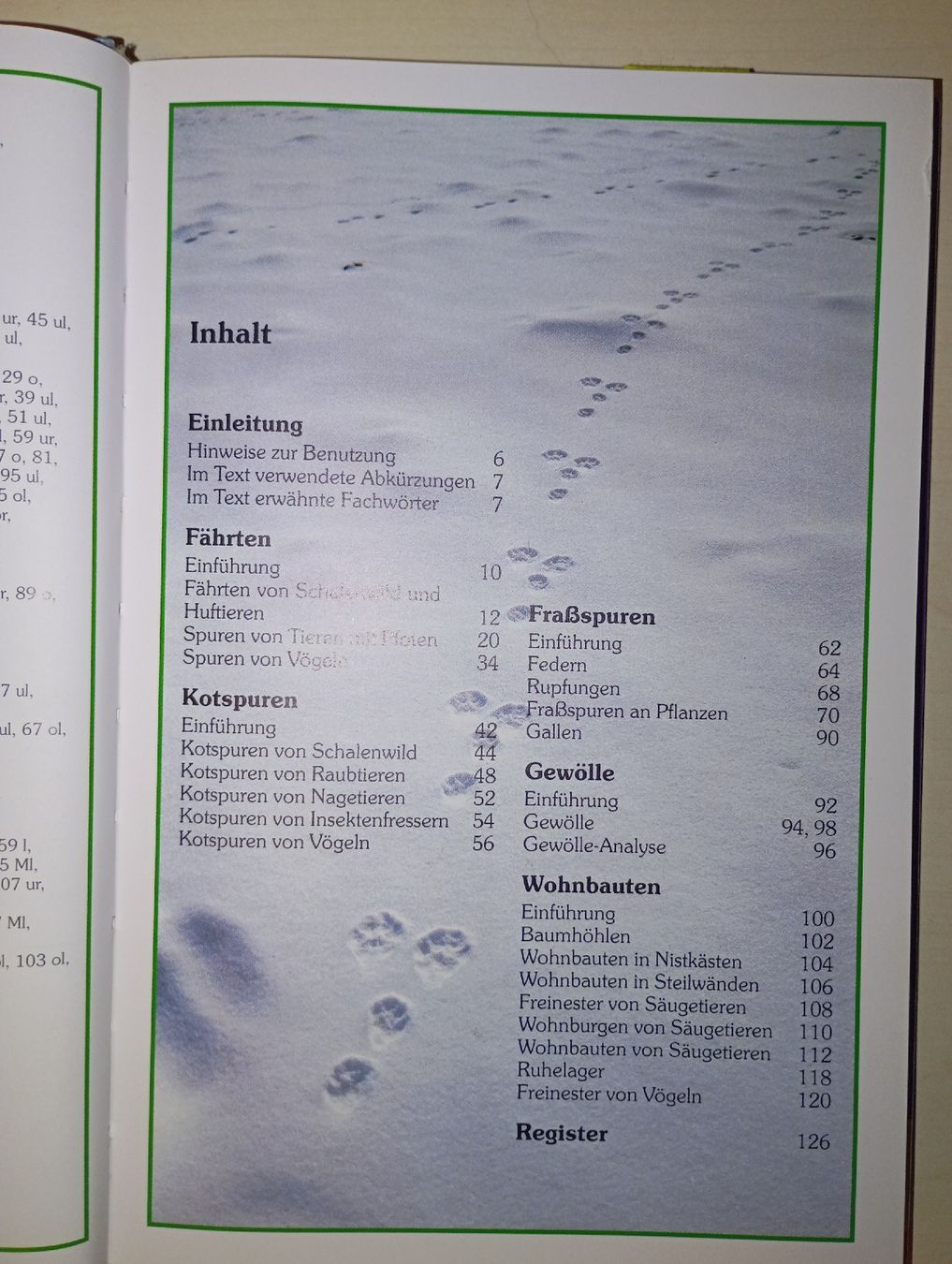 Spuren und Fährten unserer Tiere, Angelika Lang (Gebraucht) in ...