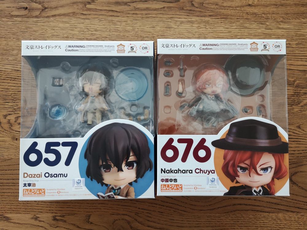 BSD - Dazai Osamu und Nakahara Chuuya Nendoroids (Gebraucht) in Zürich ...