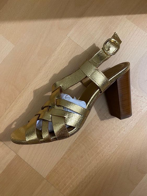 Sezane High Heels gold 37 (Neu (gemäss Beschreibung)) in Zürich für CHF 119 – nur Abholung auf ...