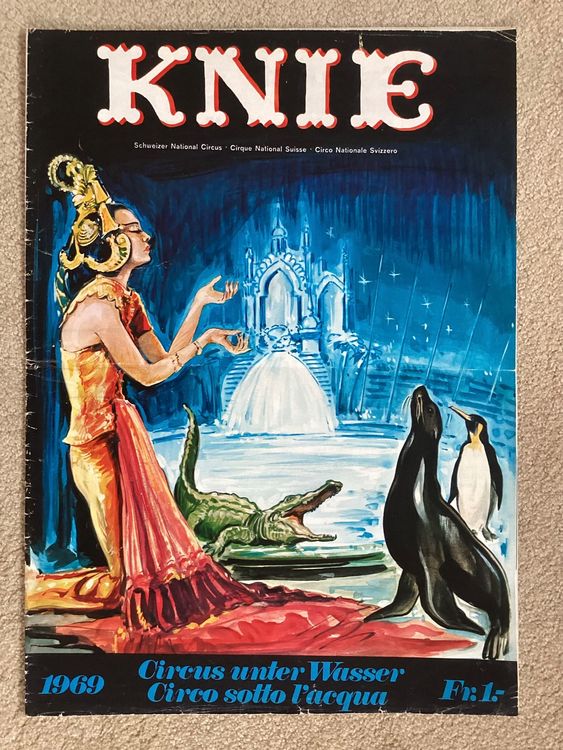 Circus Knie Illustrierte 1969 (Gebraucht) in Reichenbach i. K. für CHF 20 – mit Lieferung auf ...