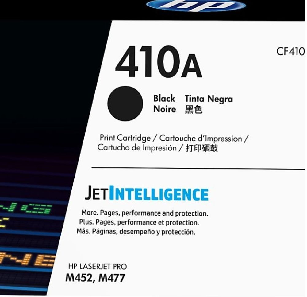 Original HP 410A Schwarz Toner - LaserJet Pro M452/M477 (Neu (gemäss ...