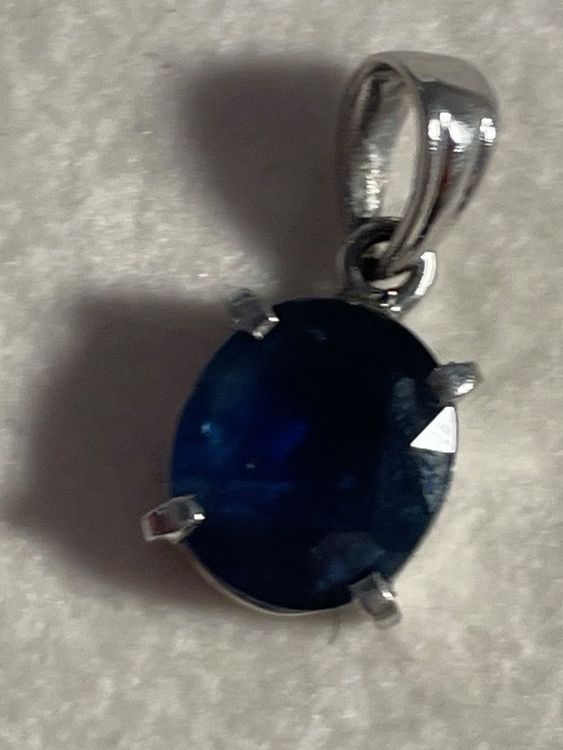 Saphir Anhänger 1.63ct (Gebraucht) in Hittnau für CHF 195 – mit ...