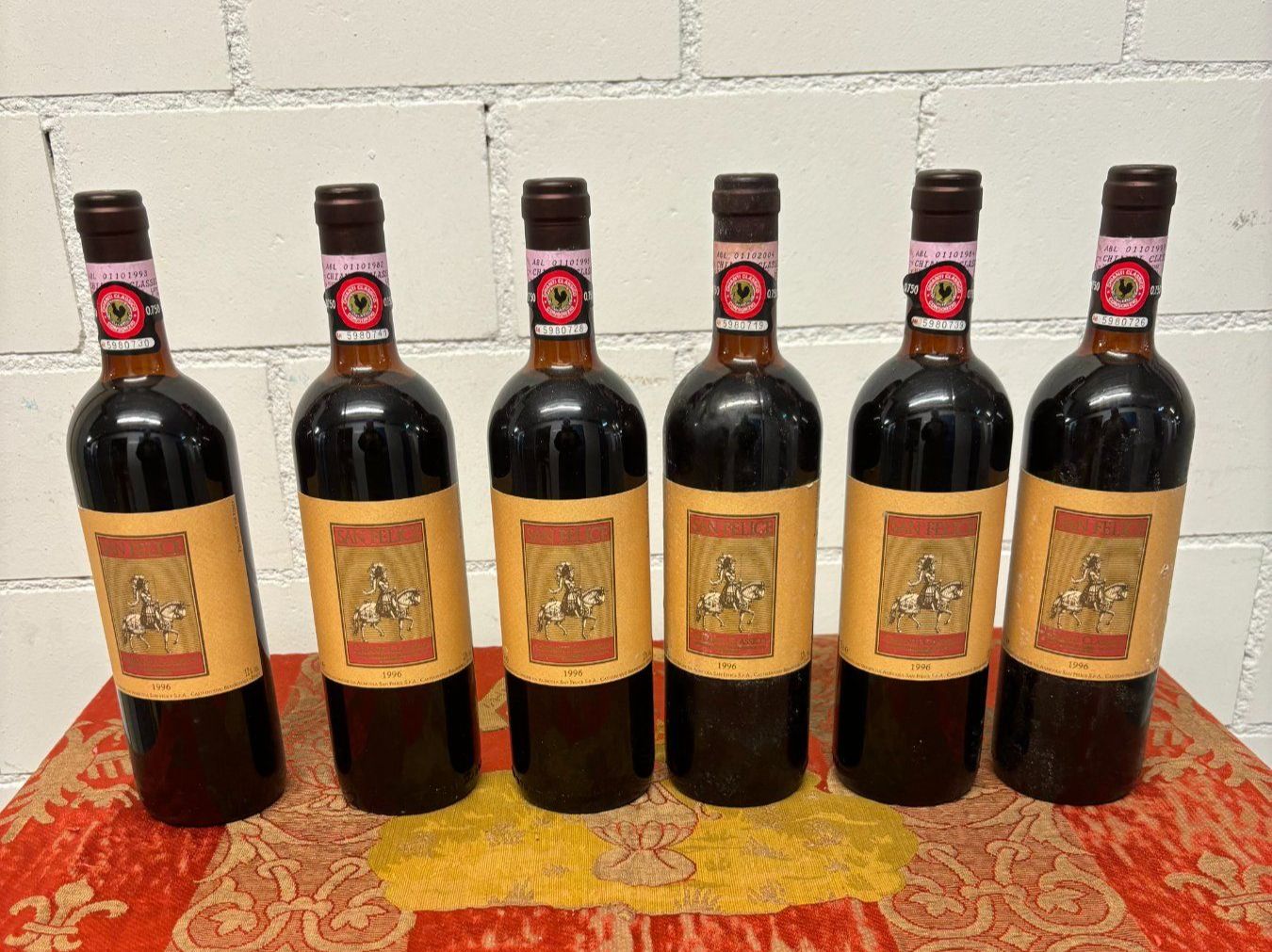 💚 💚 6 x 1996 San Felice Chianti Classico 💚 💚CH-NACHLASS (Neu (gemäss ...