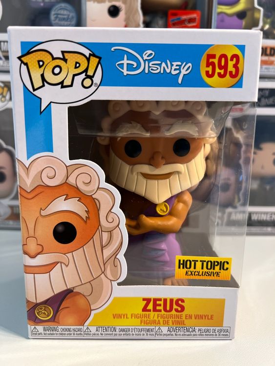 Funko POP! Disney Hercules Zeus Edition Limitée Hot Topic (Gebraucht ...