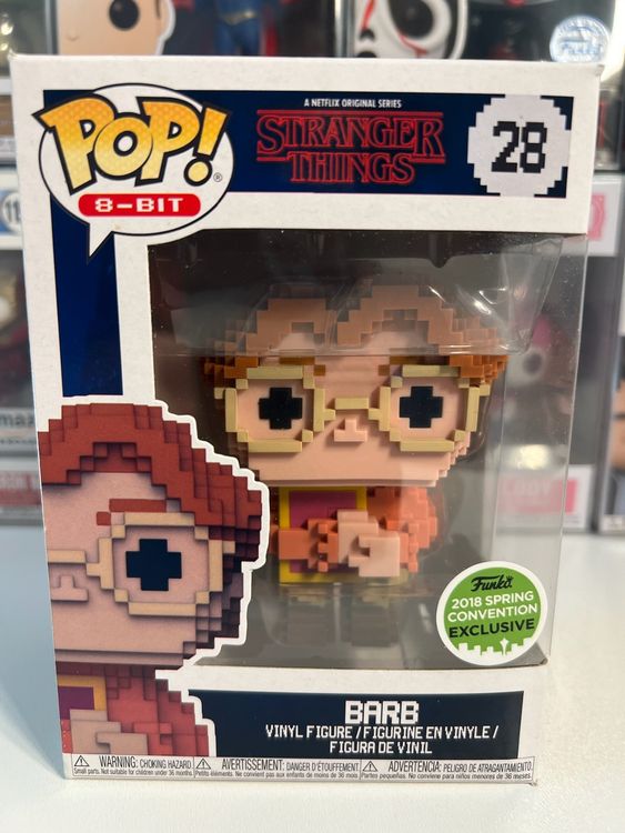 Funko POP! 8-Bit Television Stranger Things Barb Limitée (Neu und ...