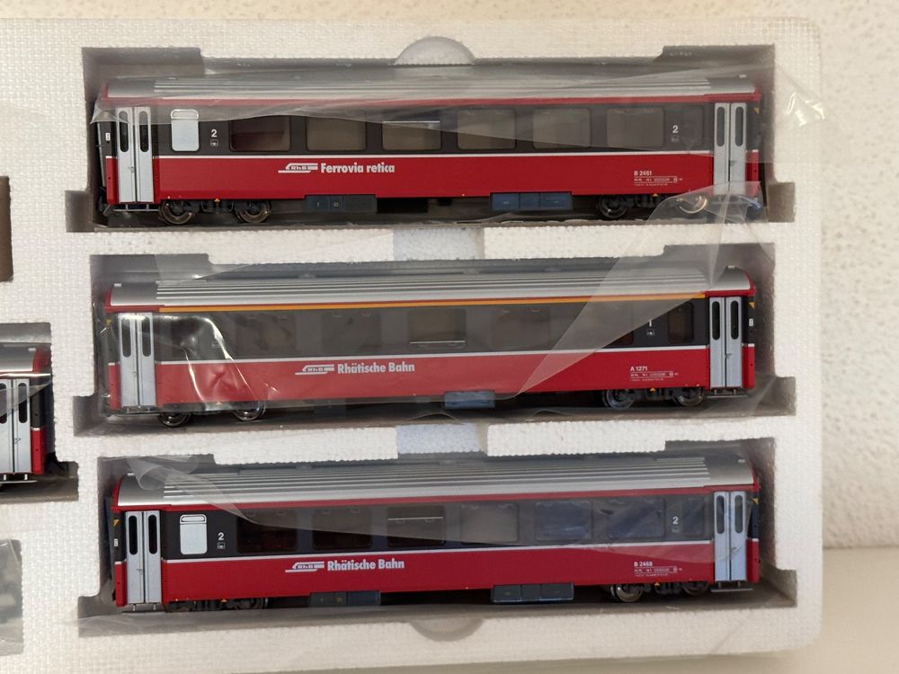 Bemo H0m MOB Set Golden Mountain Pullman Express neuwertig (Neu (gemäss ...