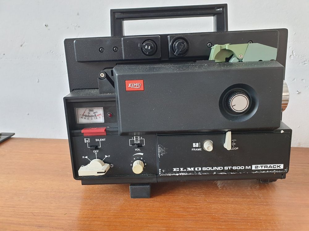 Projecteur Super 8 Elmo ST 600 Son cinema films 8mm ancien (Gebraucht ...