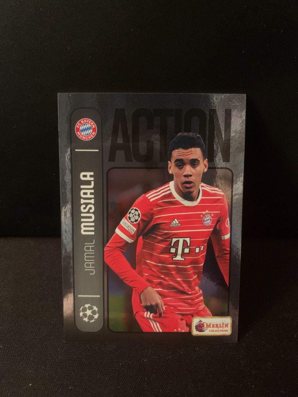 Topps Merlin Action Jamal Musiala Heritage 98 FC Bayern (Neu (gemäss ...