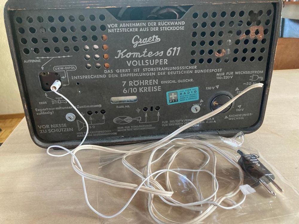 GRAETZ Radio | Original aus den 50er Jahren (D'occasion) à Basel pour ...