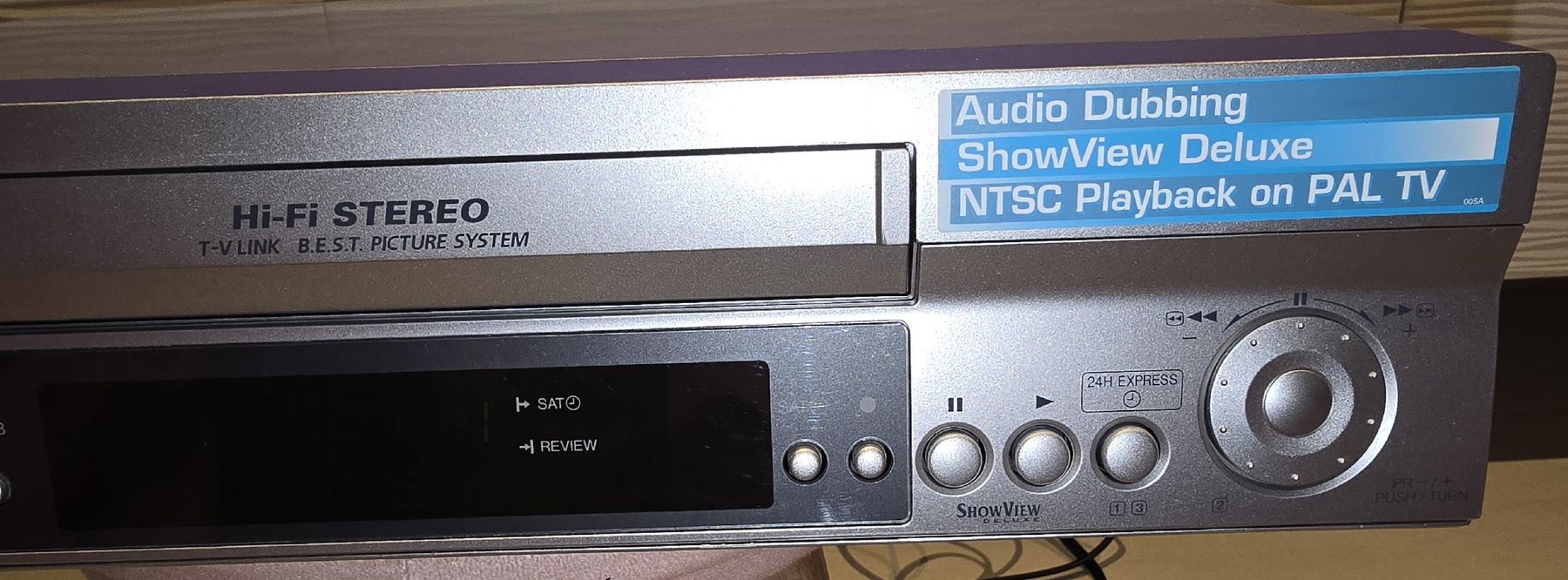 Magnétoscope JVC Hi-Fi Stereo HR-J790, Adaptateur Péritel! (D'occasion ...