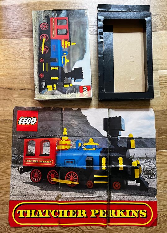 LEGO 396 Thatcher Perkins Locomotive mit OVP und BA (D'occasion) à ...
