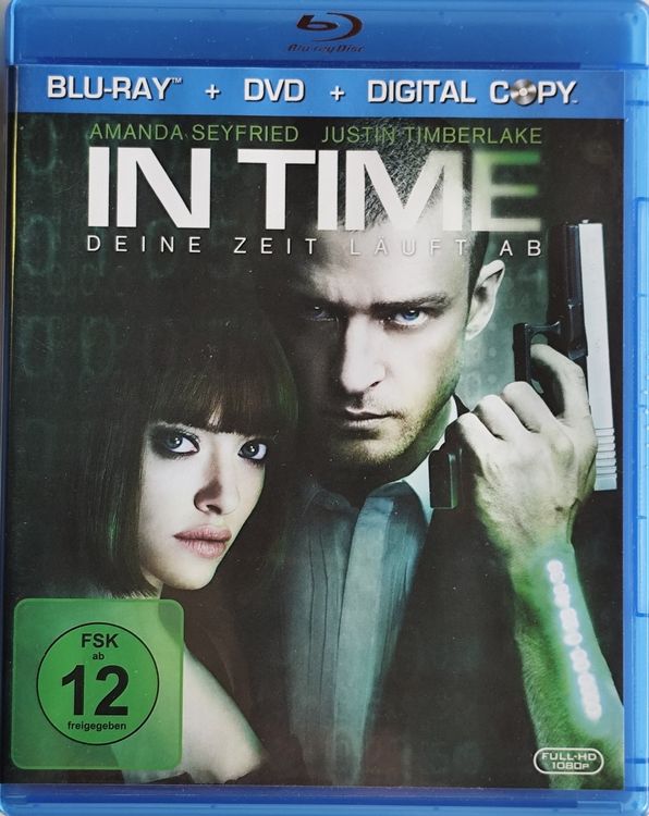 In Time (blu-ray + dvd) 🇩🇪 🇫🇷 🇬🇧 🇪🇸 🇹🇷 | Kaufen auf Ricardo