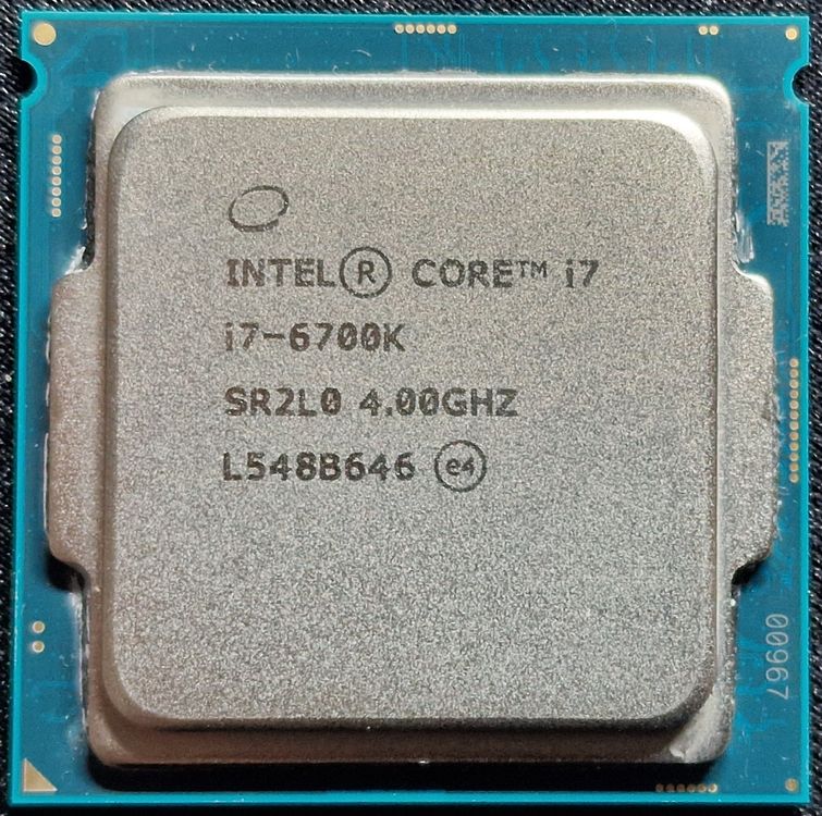 Intel® Core™ i7-6700K Prozessor LGA 1151 | Kaufen auf Ricardo
