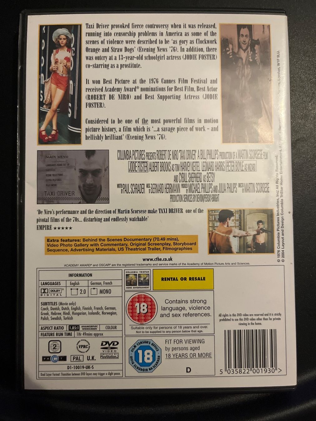 Taxi Driver (1976) DVD 📀 - Robert de Niro (Neu (gemäss Beschreibung)) in Sierre für CHF 9.95 ...