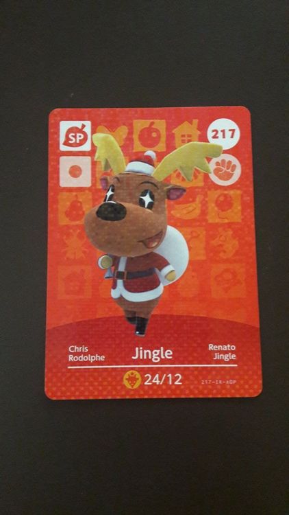 ACNL/NH Amiibo Karte EU - Nr. 217 Chris (Gebraucht) in Nänikon für CHF ...