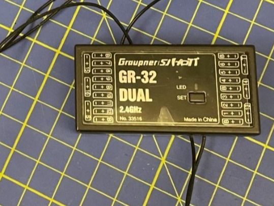 GRAUPNER GR-32 2,4GHZ HOTT 16 Kanal Empf. / récept. 16 voies | Kaufen ...