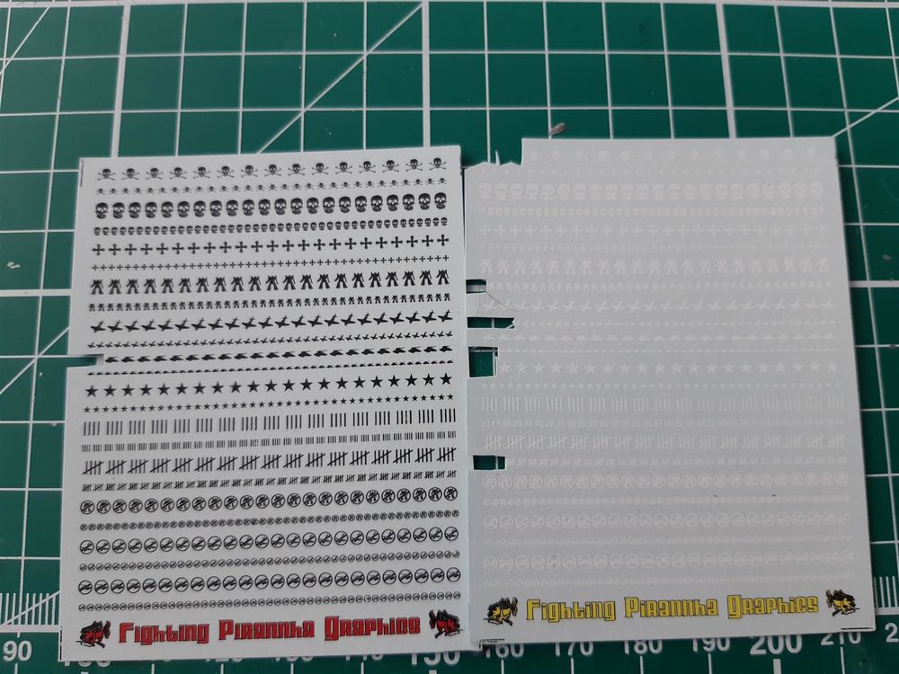 Battletech Decalbögen "Kill marker" x2 (Gebraucht) in Schlieren für CHF ...