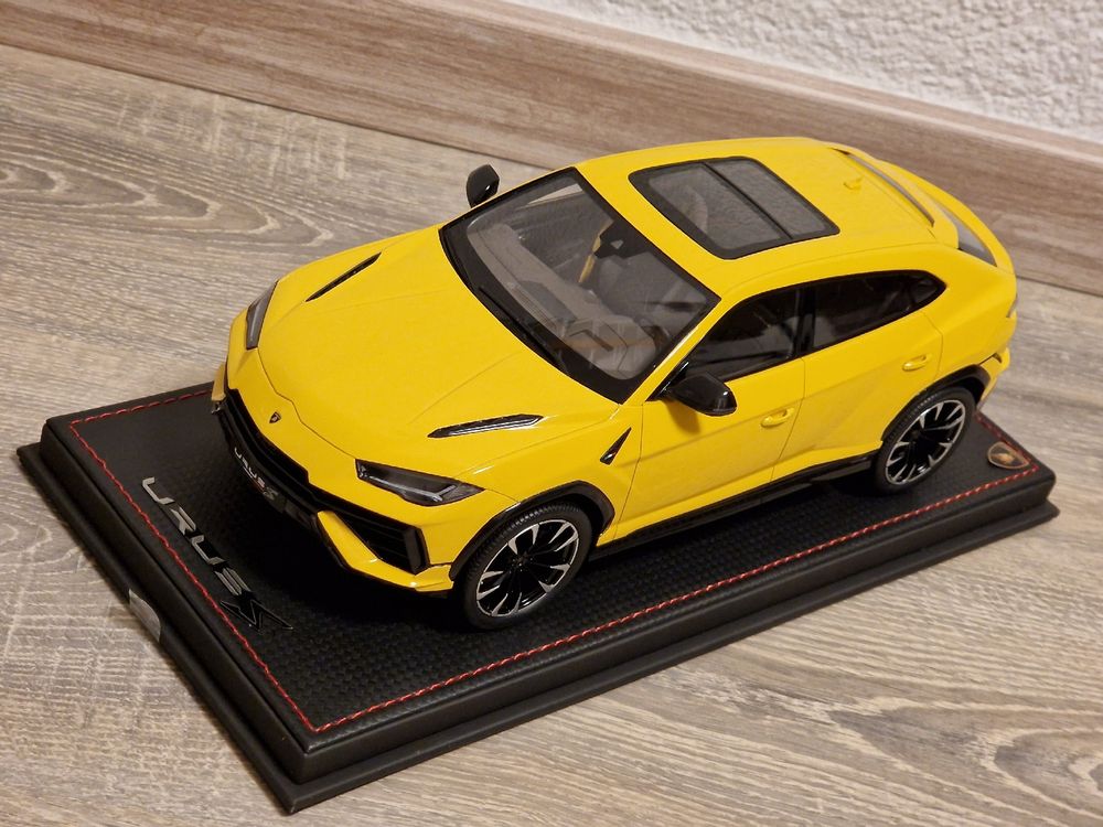 Lamborghini Urus Modellauto Gelb 1:18 MR Collection (Neu und ...