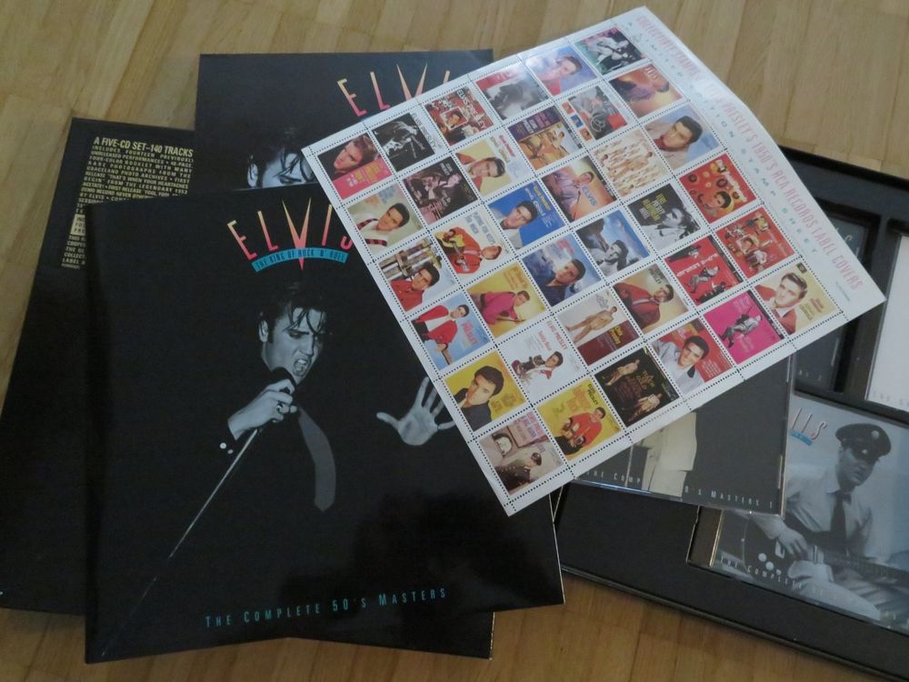 ELVIS PRESLEY 5CD BOX NEU THE KING OF ROCK N ROLL 50S MASTER | Kaufen auf Ricardo