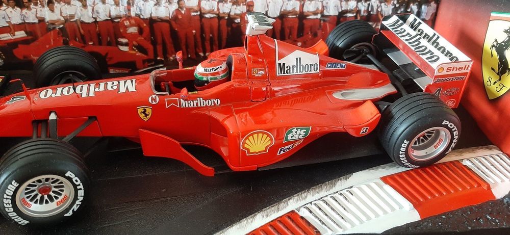 Ferrari F399 Eddie Irvine F1 mit Marlboro Hot Wheels 1/18 | Kaufen auf ...