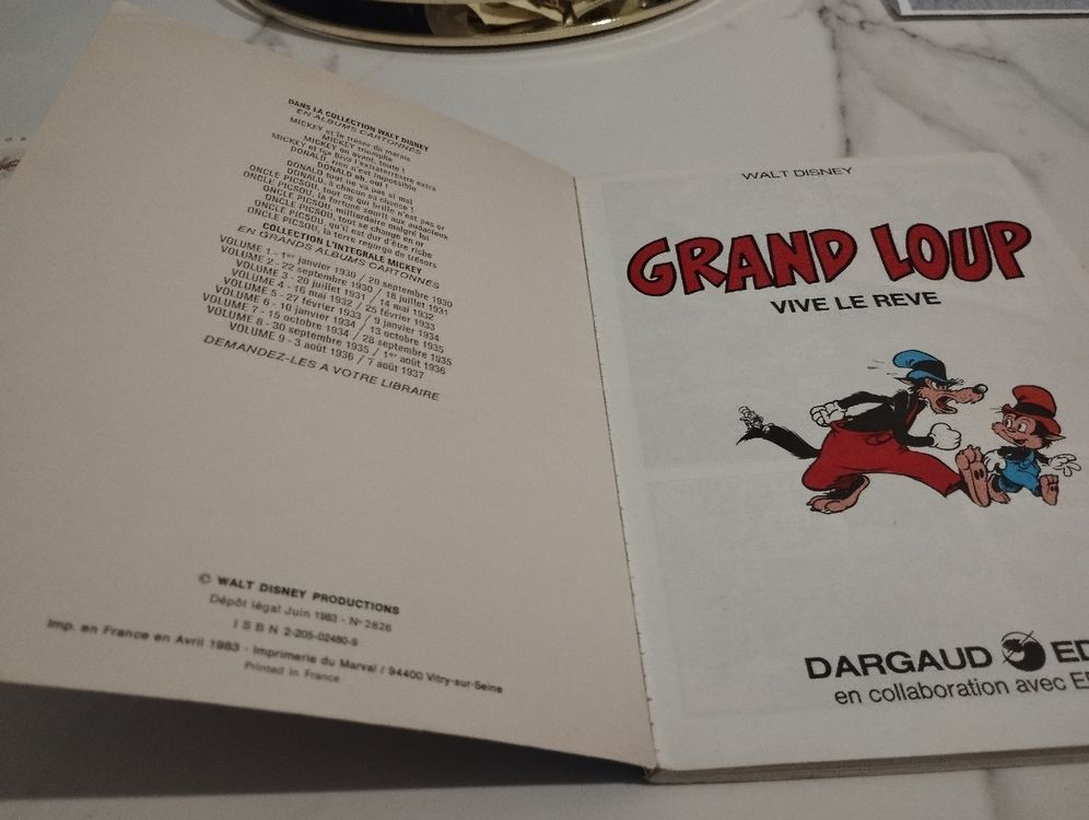 bande dessinée Walt Disney Grand Loup, 80 pages (Gebraucht) in Genève ...