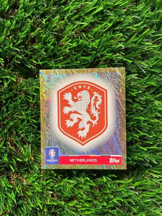 Topps Sticker EM 2024 NED 1 Gold (Neu (gemäss Beschreibung)) in für CHF ...