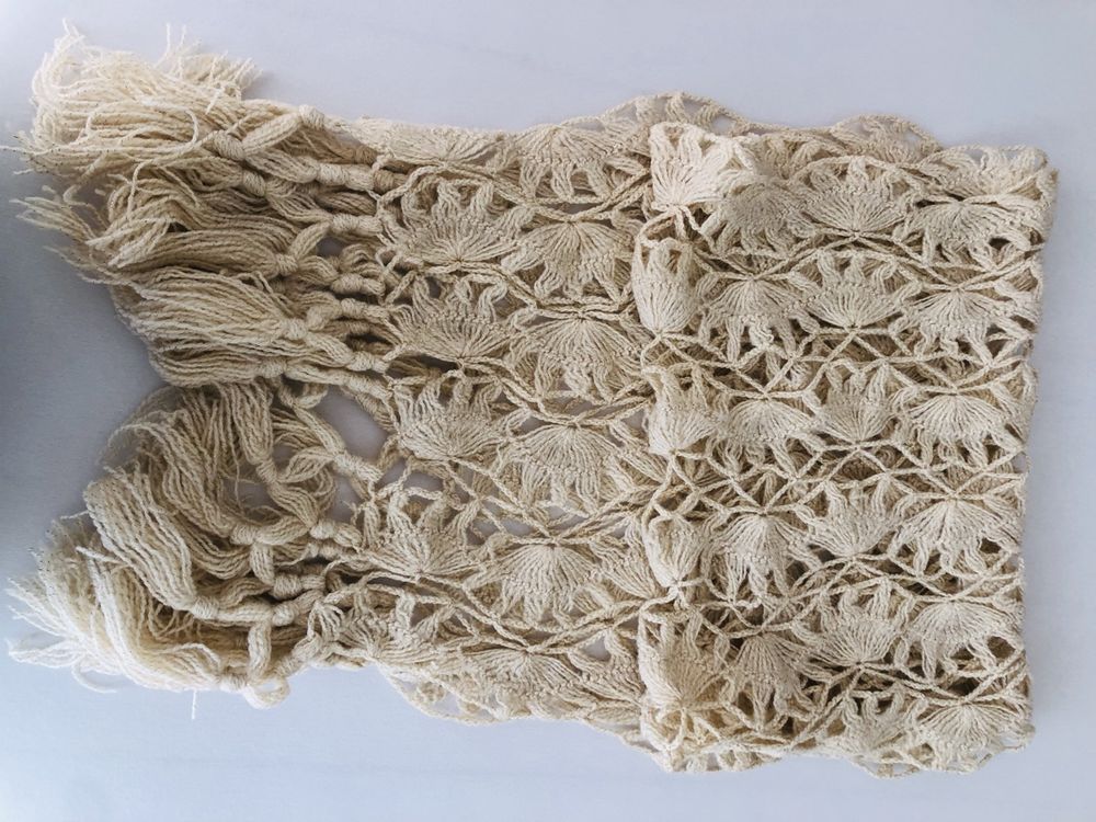 Beautiful handmade crochet shal (Neu (gemäss Beschreibung)) in ...