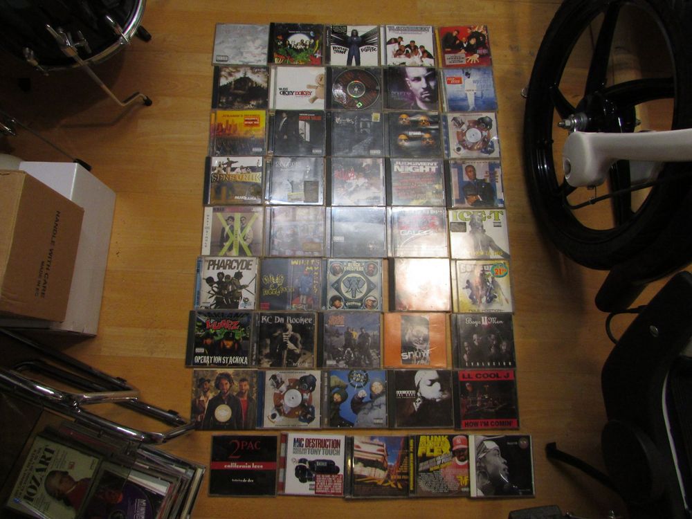 Musik CD Sammlung Hip Hop Rap Oldschool 45 Stk (Gebraucht) in Muttenz ...
