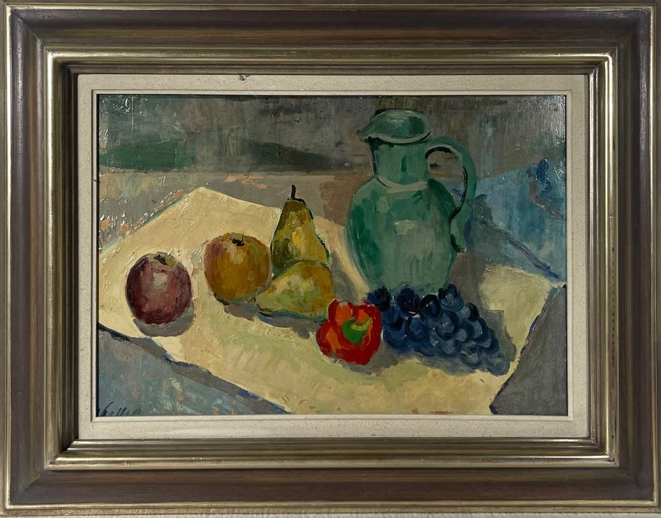 Walter Emil MÜLLER (1896-1983) Grosses Stilleben Gemälde | Kaufen auf Ricardo