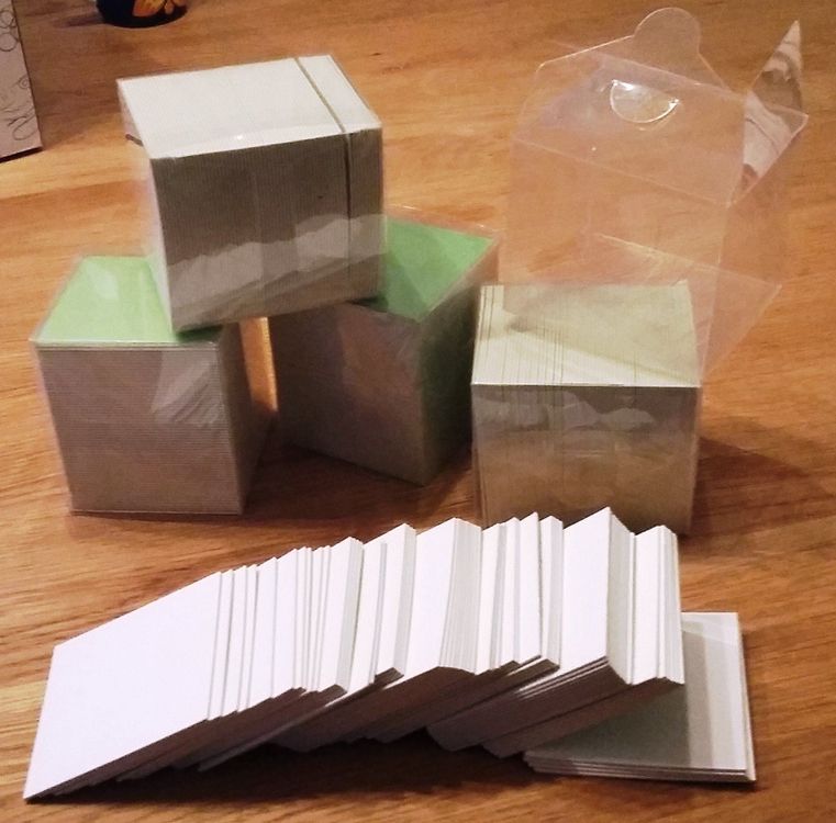 300 MEMORY Karten leer/blanko | Kaufen auf Ricardo