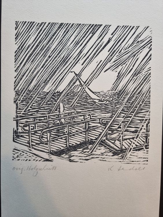 KARL LANDORT HOLZSCHNITT HANDSIGNIERT (Gebraucht) in Gersau für CHF 5 – mit Lieferung auf ...