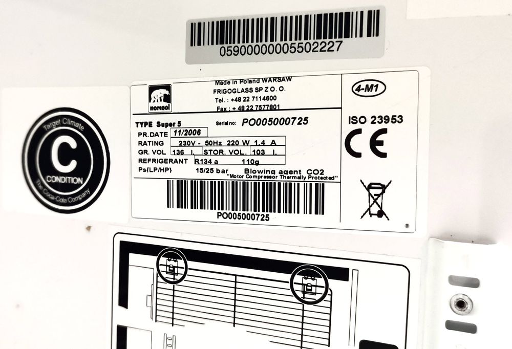 Norcool Kühlschrank Coca Cola Super 5 (Gebraucht) in Derendingen für ...