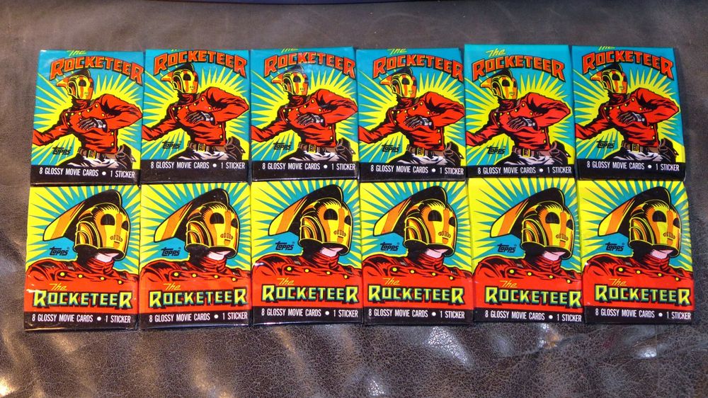 the rocketeer movie photo cards topps 1991 (Neu und originalverpackt ...