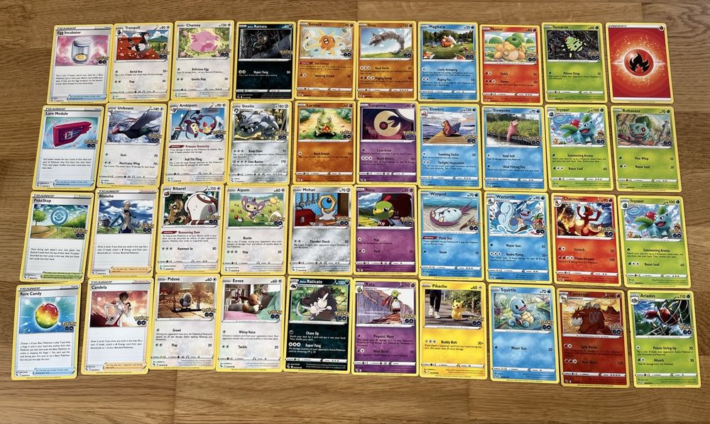 Pokemon Go! 40 Karten EN 2022 (Neu (gemäss Beschreibung)) in Olten für ...