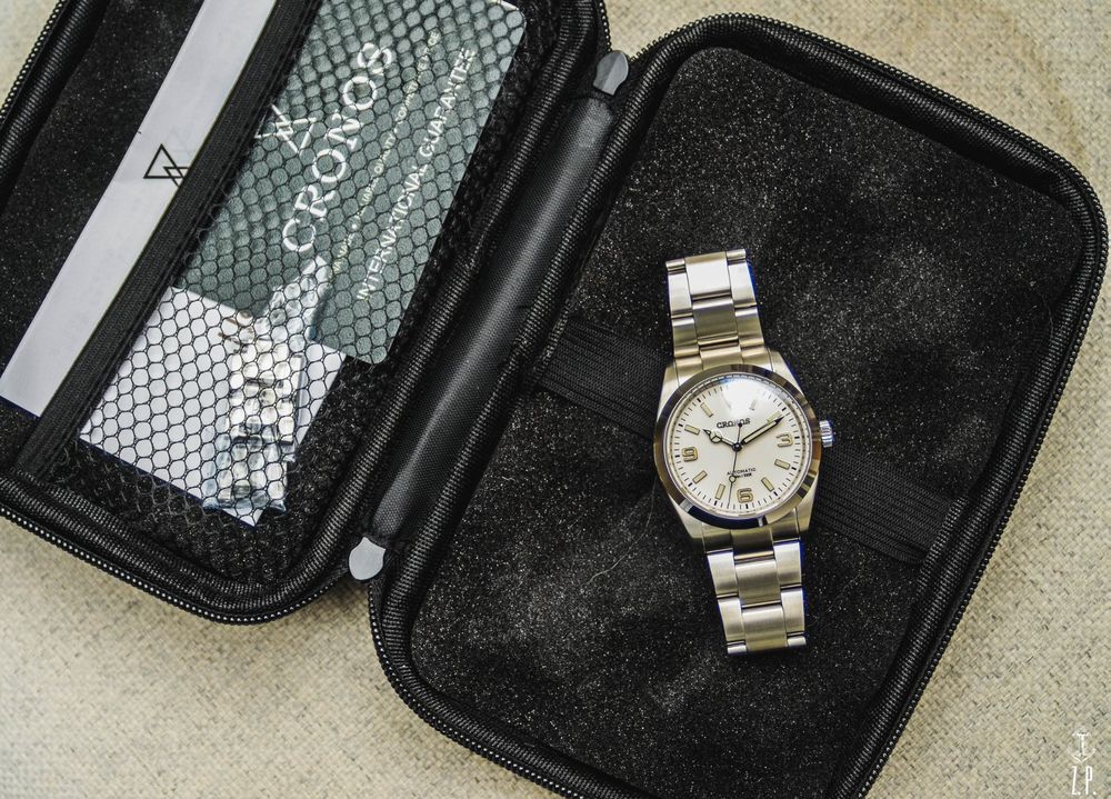 Cronos Explorer White Dial NH35 36mm Automatic Wie Neu (Gebraucht) in ...