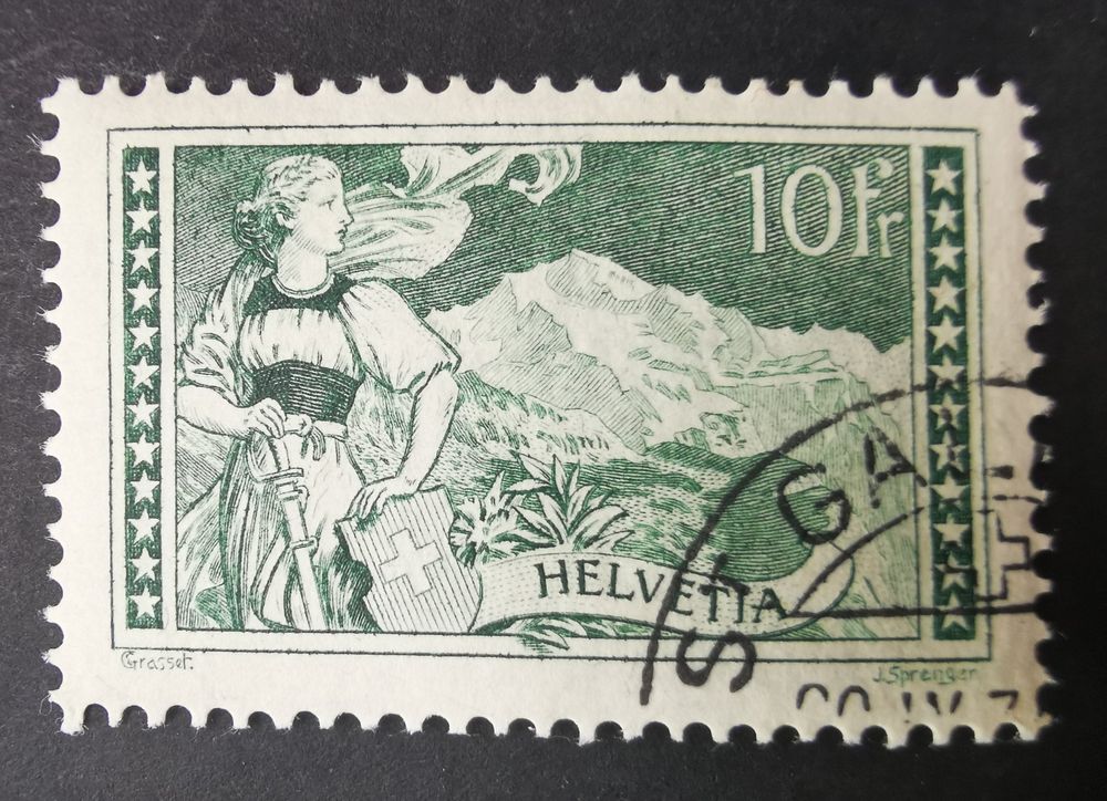 TR53 Timbre Suisse Oblitere St Gallen (Gebraucht) in für CHF 3.35 – mit ...