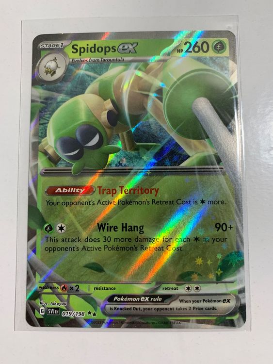 Pokemon Karte Spidops EX (Gebraucht) in Wettingen für CHF 1 – mit ...