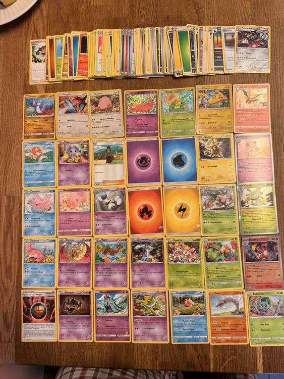 Pokemon Karten Sammlung: 100+ Karten! Selten & Top! (Neu (gemäss ...