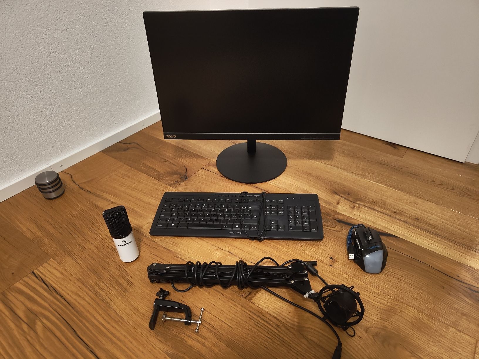 Komplettes PC Zubehör Set: Bildschirm, Mikrofon, Maus etc. (Gebraucht ...