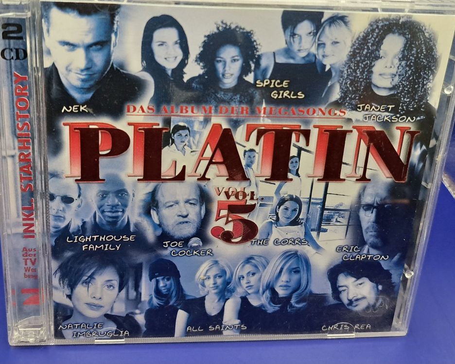 Doppel CD "PLATIN " VOL. 5 (1998) (Neuf (Voir description)) à Alpnach ...