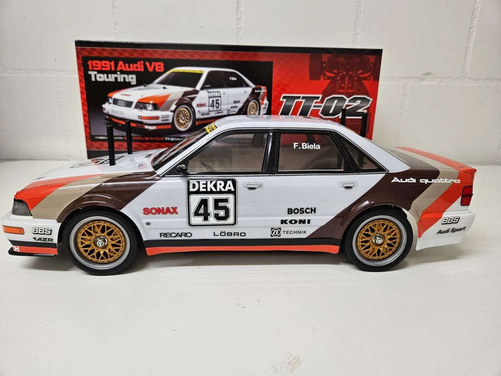 Tamiya 1991 Audi V8 Touring TT-02 58682 | Kaufen auf Ricardo