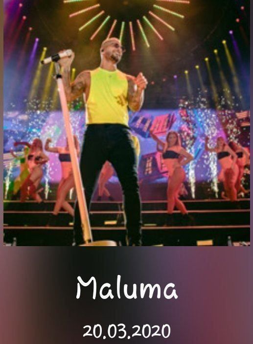 1× Maluma Stehplatz Ticket | Kaufen auf Ricardo
