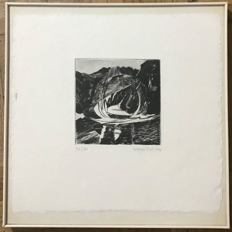 Georges BALL (1929) Radierung Handsigniert | Kaufen auf Ricardo