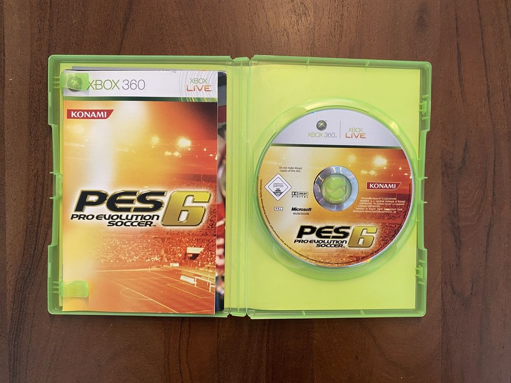Pro Evolution Soccer 6 (PES6) für Xbox 360 (Gebraucht) in Thunstetten ...