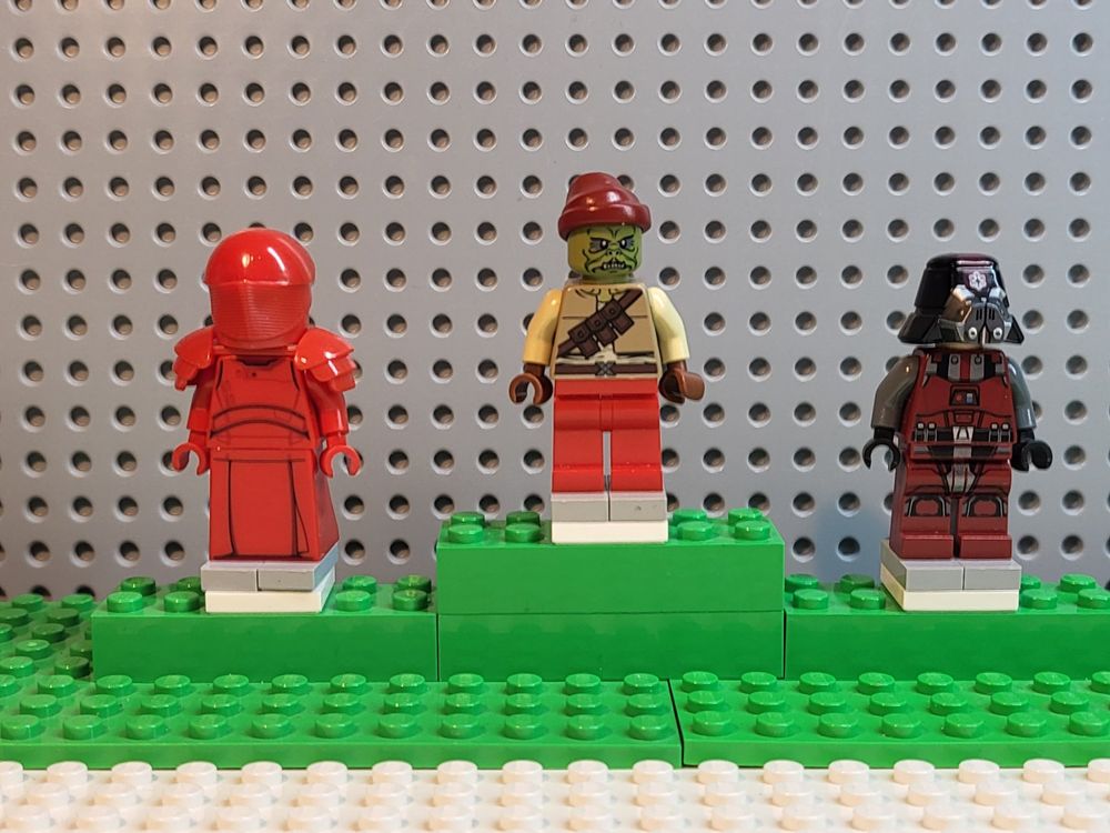 3 Lego-Minifiguren der Serie Star Wars Kithaba Jabba Pirat (Gebraucht ...