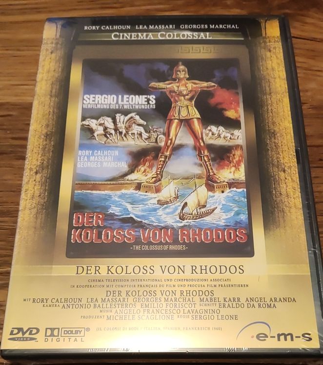 Der Koloss von Rhodos - von Sergio Leone (DVD) (Neu (gemäss Beschreibung)) in Oberembrach für ...